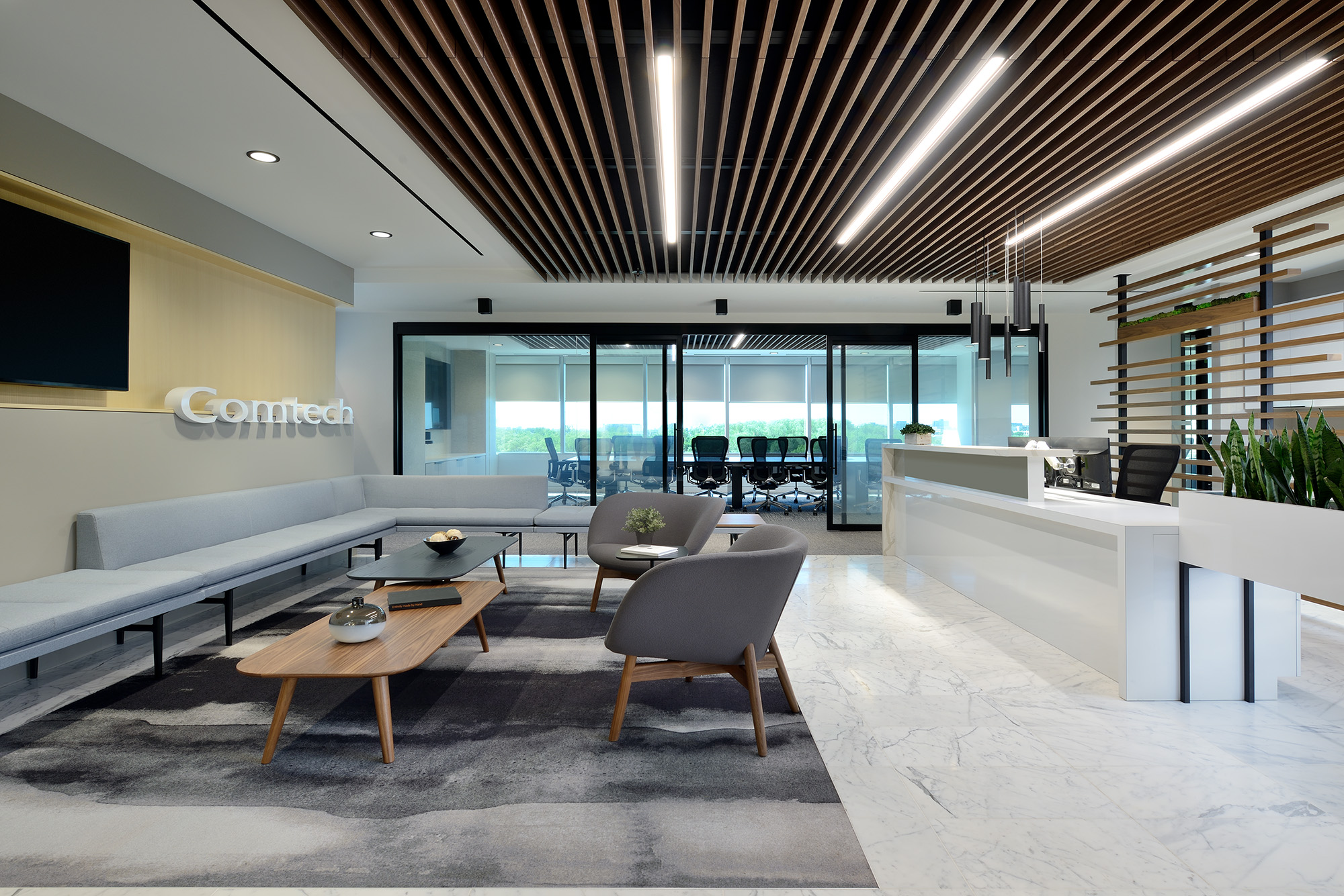 Comtech Group | Case Studies, Client Projects, Glass Wall Installations in Canada