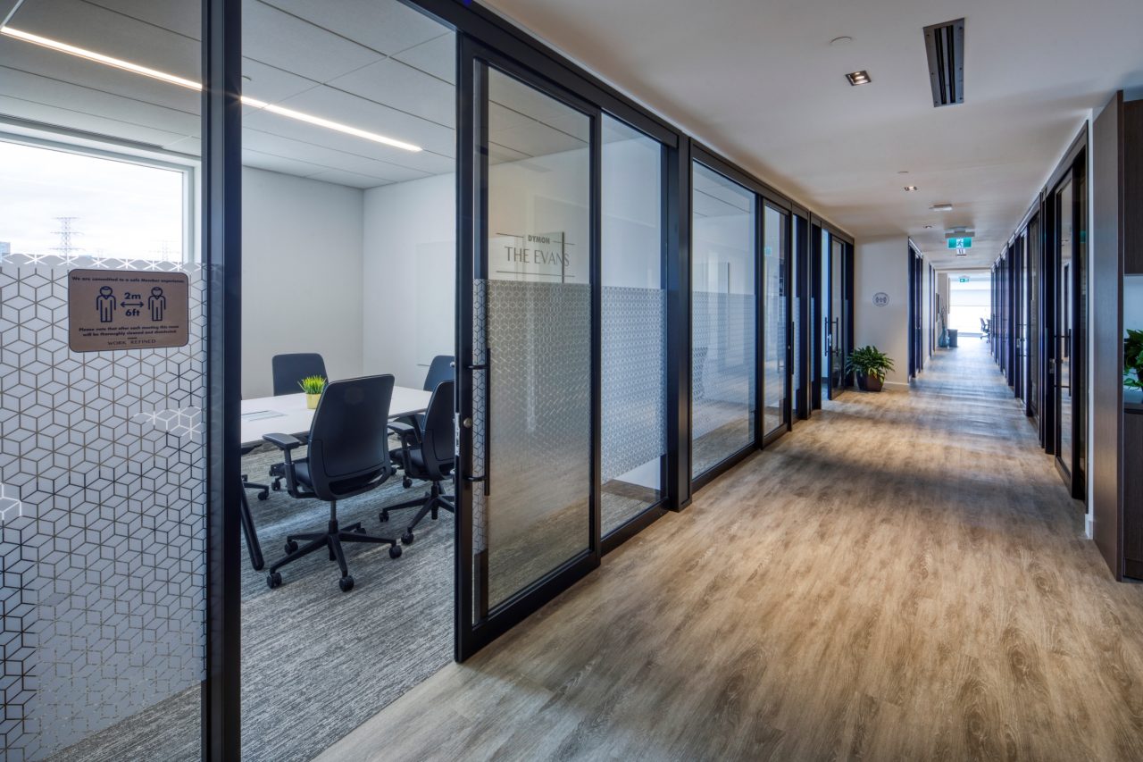 DYMON Work Refined - Case Studies in Canada | Glass Wall Installations