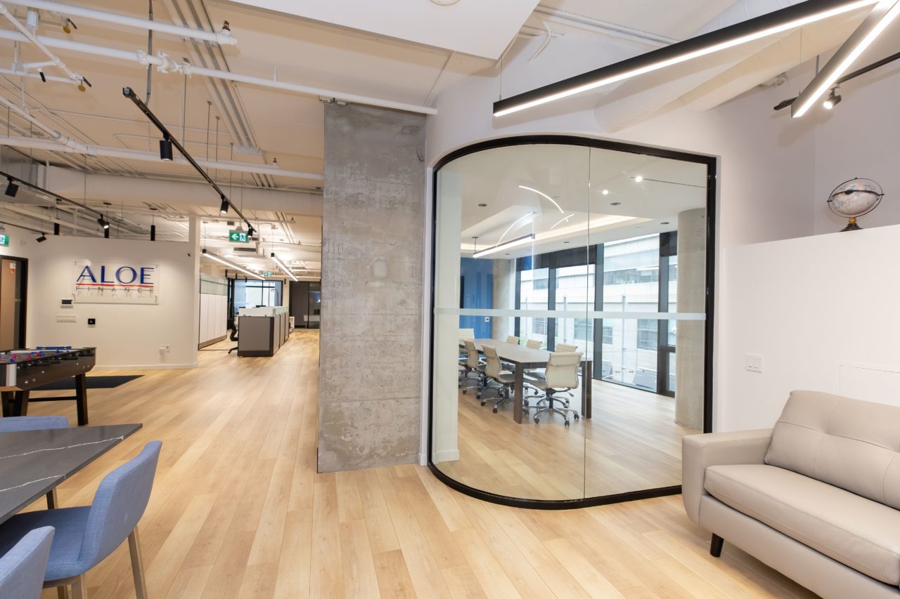 Aloe Finance: Case Studies & Glass Wall Installations