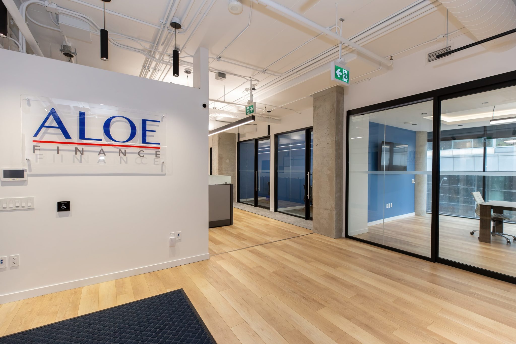 Aloe Finance: Case Studies & Glass Wall Installations